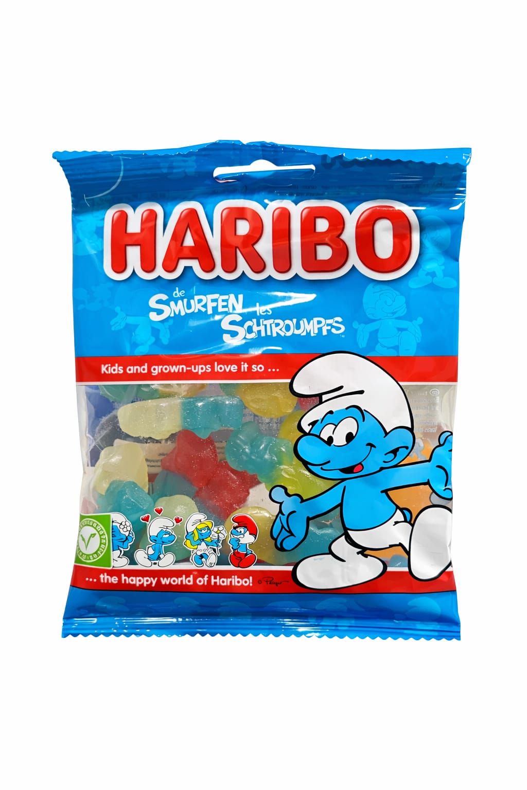 Haribo Smurfs Jelly Sweets (Pocket Size) 75g – BB4Foods
