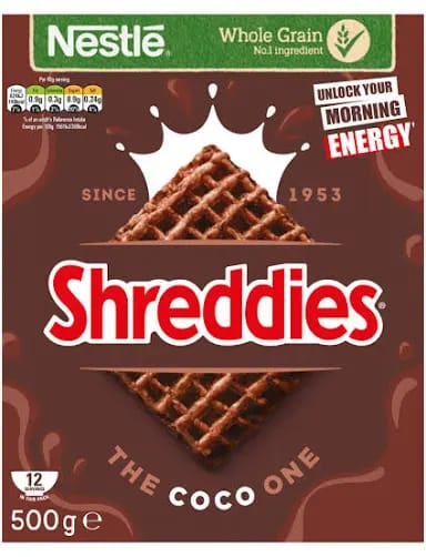 Nestle Shreddies The COCO One 500g – BB4Foods